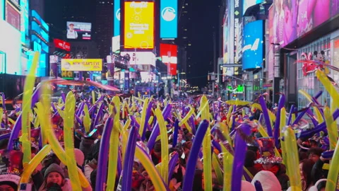 2024 Annual New Year’s Eve Ball Drop c... | Stock Video | Pond5