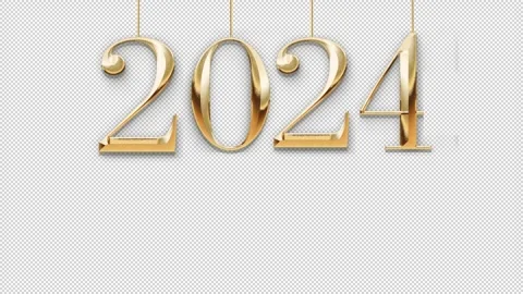 2024 Fall Numbers Animation, Alpha Chann... | Stock Video | Pond5