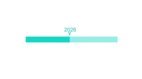 2026 Timeline Division Animated Loading ... | Stock Video | Pond5