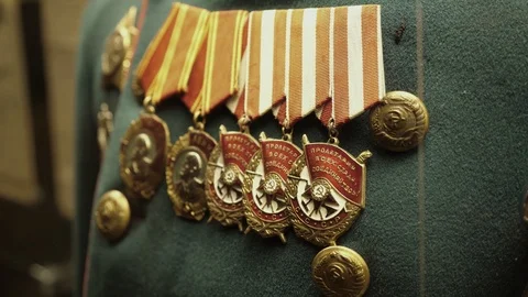 209 Order of the Red Banner, Order of Le... | Stock Video | Pond5