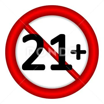 Age Restriction Logo Age Restriction Generic Color Lineal Color Icon