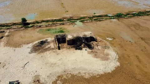 22 Flood in Pakistan destroyed house Dro... | Stock Video | Pond5