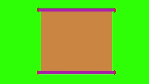 2D animated illustration of a roll of pa... | Stock Video | Pond5