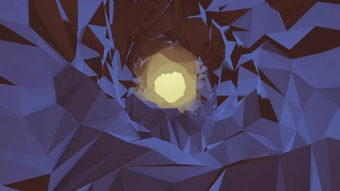 2D Animated purple tunnel with warm glow... | Stock Video | Pond5