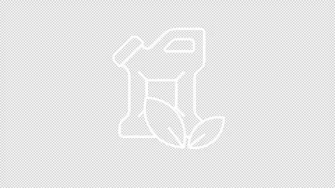 2D animation of bio fuel jerrycan thin l... | Stock Video | Pond5