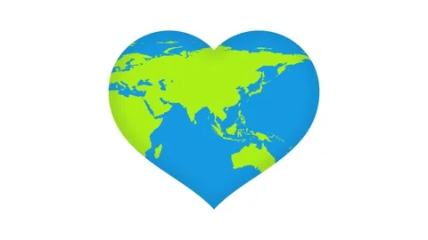 Heart Animation Cartoon Stock Video Footage | Royalty Free Heart ...