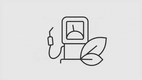 2D animation collection of oil industry ... | Stock Video | Pond5