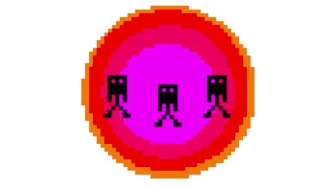 2D animation with dancing men with anima... | Stock Video | Pond5