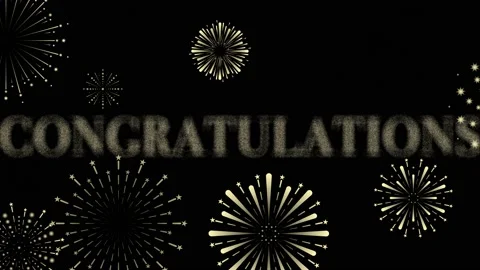 2D animation effect of fireworks with co... | Stock Video | Pond5