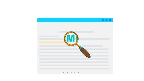 2D animation of HTML programming code. C... | Stock Video | Pond5