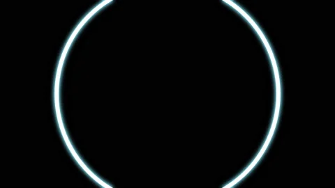 2D Arc Lines Blinking Blue Big VJ Loop A... | Stock Video | Pond5