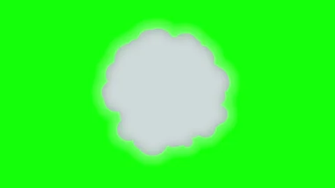 2D Boom Explosion (Green Screen) 4K | Stock Video | Pond5