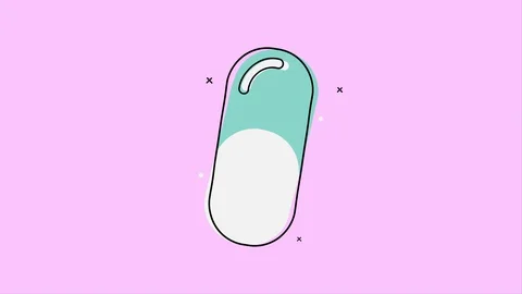 3D Animation Pill Capsule Stock Video Footage | Royalty Free 3D ...