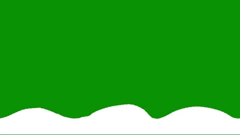 2d cartoon animation ocean waves on gree... | Stock Video | Pond5