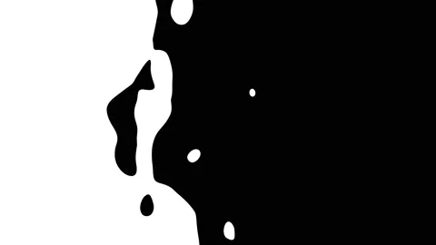 2d cartoon liquid animation transition. ... | Stock Video | Pond5