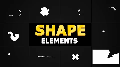 After Effects Template: 2D Cartoon Shapes #110315824 | Pond5