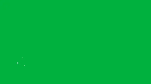 2d character swirl drop curve on green s... | Stock Video | Pond5