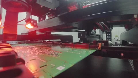 2D data matrix barcode laser etching pro... | Stock Video | Pond5