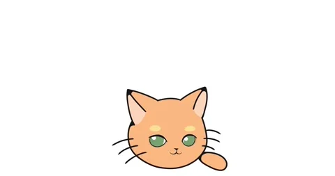 Cat Jump Animation Stock Video Footage | Royalty Free Cat Jump Animation Videos | Pond5