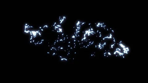 2D Electricity Lightning Effects 20 in 1... | Stock Video | Pond5
