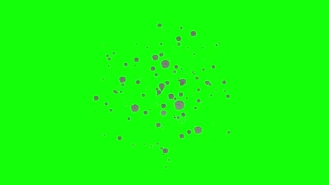 2D Explosion Effect with Green Screen 4K | Stock Video | Pond5