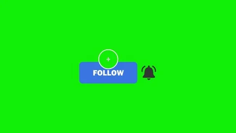 2d follow animation green screen logo wi... | Stock Video | Pond5