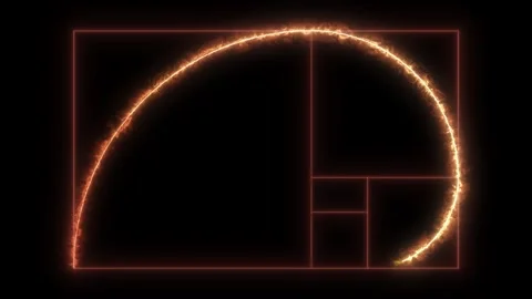 2d glowing red-orange fire line animatio... | Stock Video | Pond5