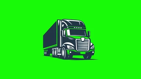 2D Line Art Car Animation on Green Scree... | Stock Video | Pond5