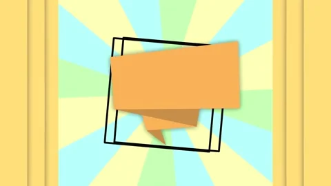 2D loop blank banner animation Copy spac... | Stock Video | Pond5