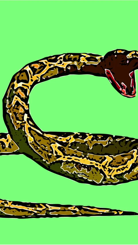 Snake Green Screen Footage Stock Footage ~ Royalty Free Stock Videos ...