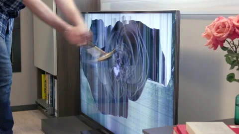 Smashing Television Stock Videos – Royalty-Free HD & 4K Videos | Pond5