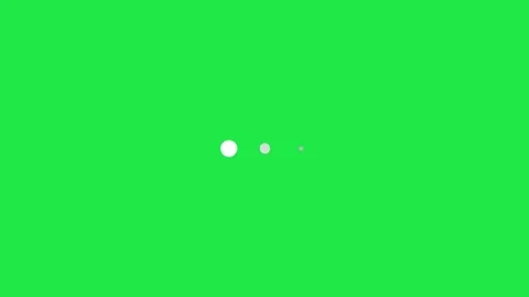 3 Dot Buffering Loader Loop Animation Gr... | Stock Video | Pond5
