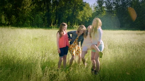 Girls Gooning Stock Videos – Royalty-Free HD & 4K Videos