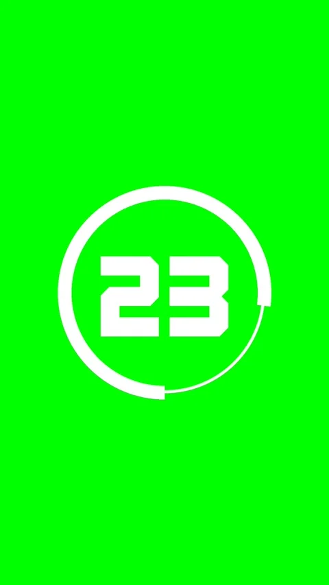 30 Second Timer Clock Countdown Vertical... | Stock Video | Pond5