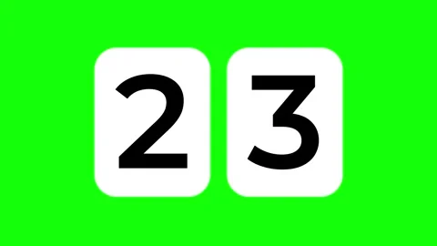 30 seconds timer green screen | Stock Video | Pond5