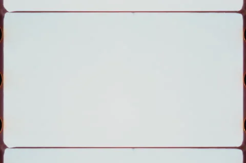 35mm Authentic Film Frame Leader 4k | Stock Video | Pond5