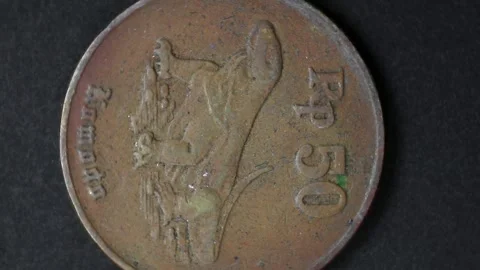 Coin Rupiah Stock Footage ~ Royalty Free Stock Videos | Pond5