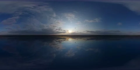 360 sky clouds, VR 360 panoramic Sky, Ti... | Stock Video | Pond5