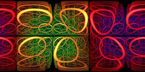 360 VR Visual Music - Rolling Rumble | Stock Video | Pond5