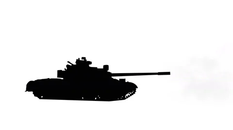 3677 Military Tank Firing Animation on W... | Stock Video | Pond5