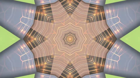 3D 4k kaleidoscope sacred geometry geome... | Stock Video | Pond5