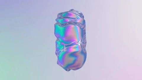 3D abstract animation . Smooth liquid sh... | Stock Video | Pond5