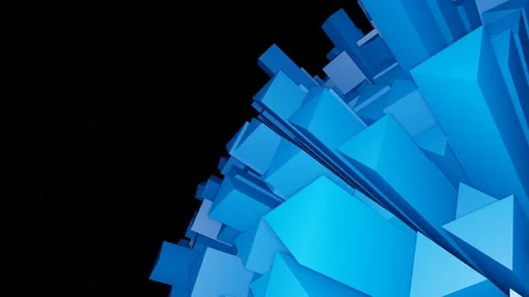 3D Abstract Animation - Super Fast Anima... | Stock Video | Pond5