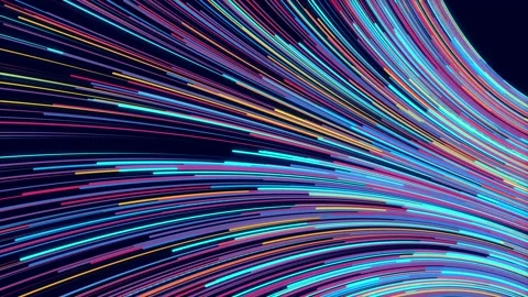 3d abstract bg with glow particles form ... | Stock Video | Pond5