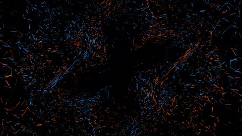 3D abstract digital technology animated ... | Stock Video | Pond5