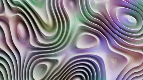 3d abstract dynamic animation of liquid ... | Stock Video | Pond5