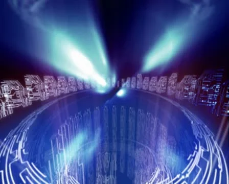 3D Abstract Electronic Surveillance Loop | Stock Video | Pond5