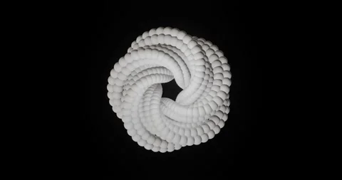 3d abstract element loop animation | Stock Video | Pond5