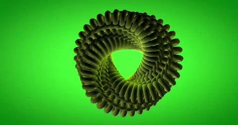 3d abstract looping animation of a twist... | Stock Video | Pond5