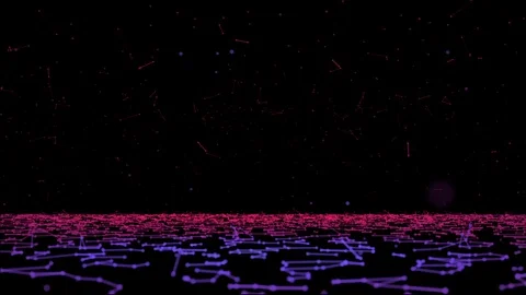 3d abstract plexus shapes animated backg... | Stock Video | Pond5